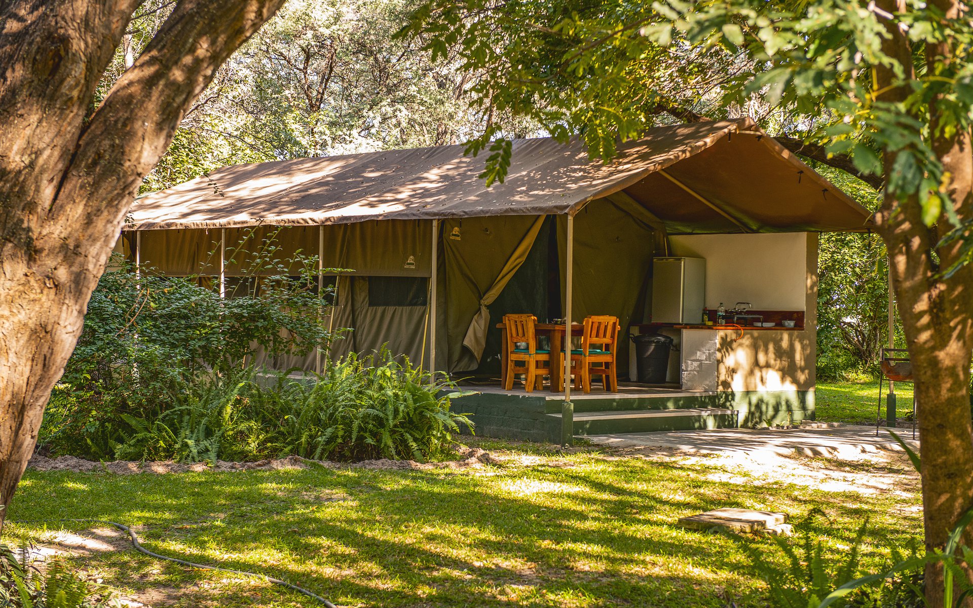 Zambezi Mubala Camp Camping, Caprivi Strip: Details & Trip Builder ...